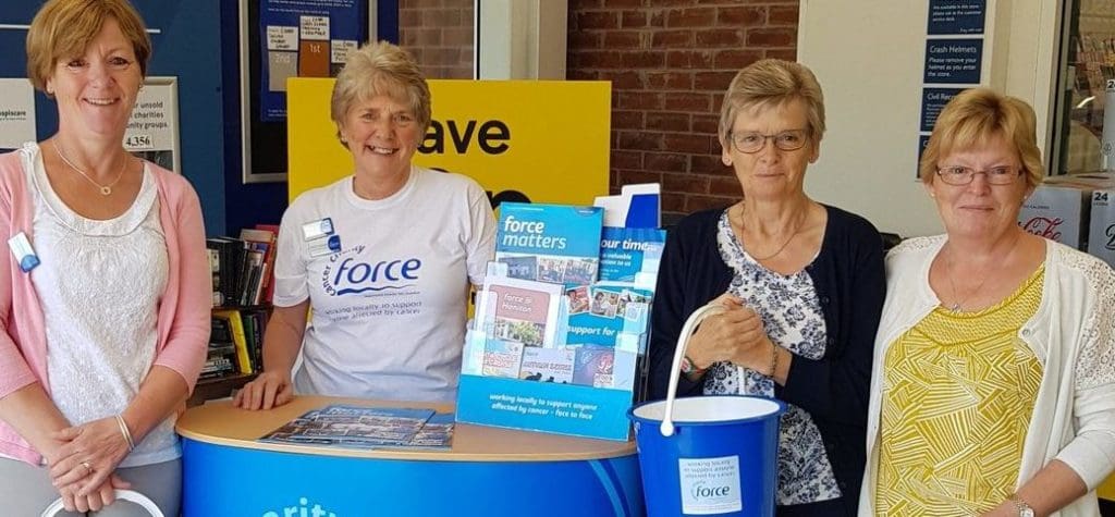 Join us: Volunteering with FORCE - Force Cancer Charity