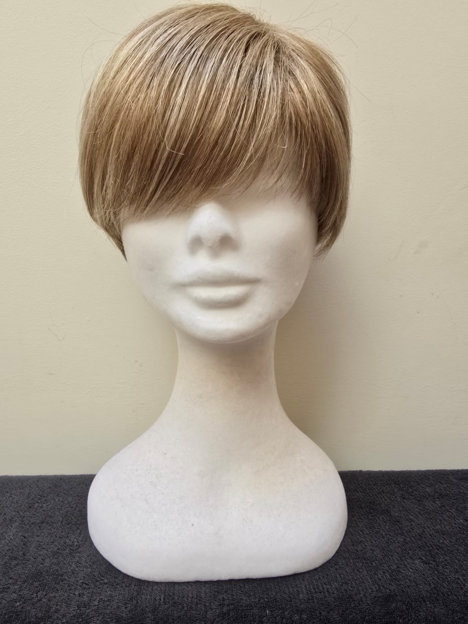 Strawberry blonde with a monofilament wig cap 116 - FORCE Cancer Charity