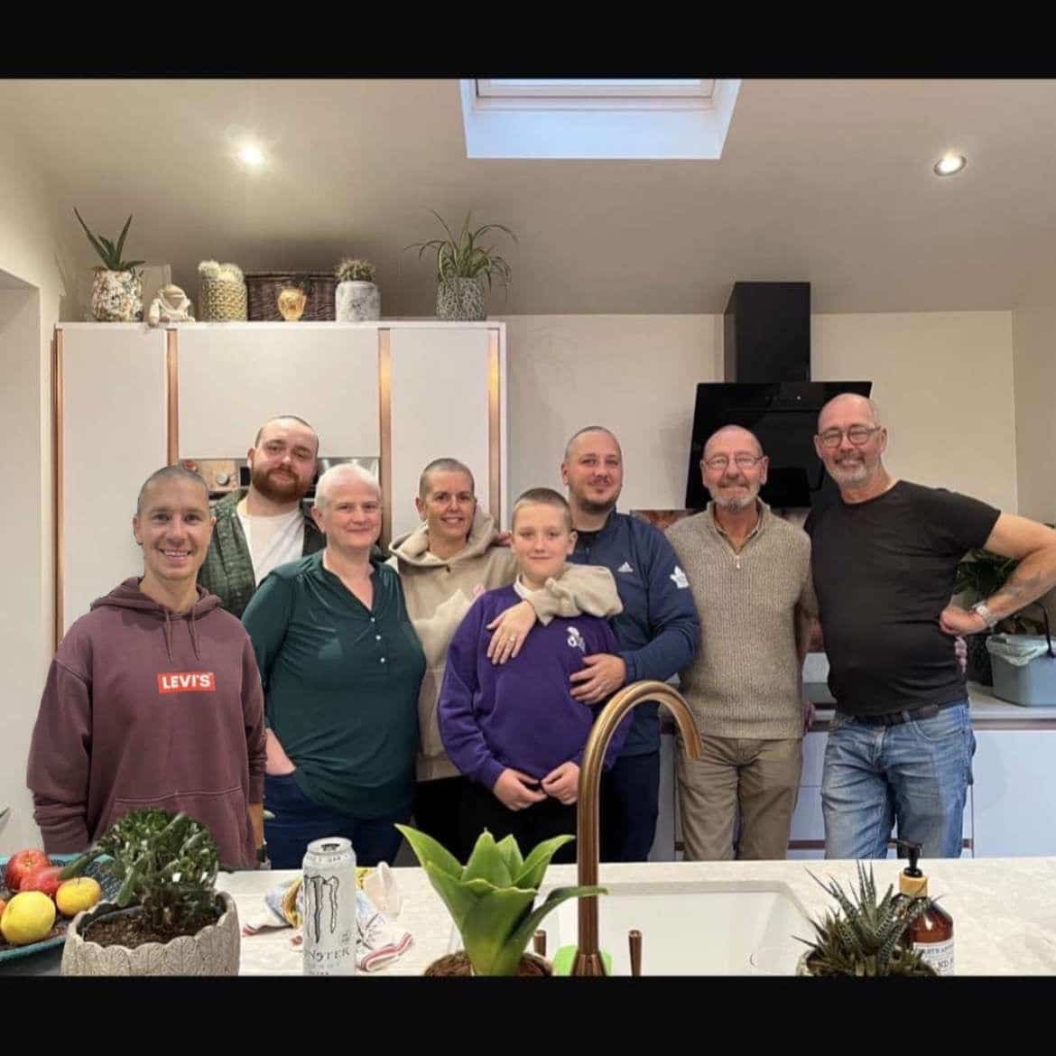 Clare inspires head shave challenge - FORCE Cancer Charity